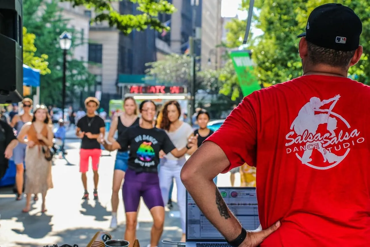 Outdoor Salsa on Vanderbilt - New York City